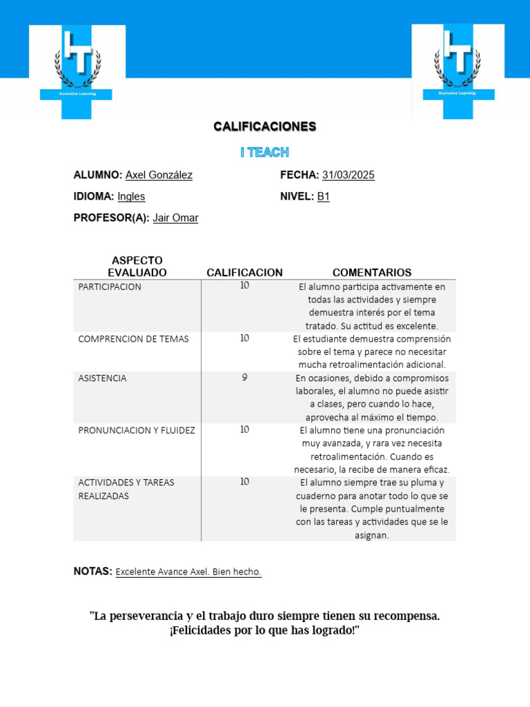 AXEL GONZALEZ Marzo A Abril 2025 | PDF