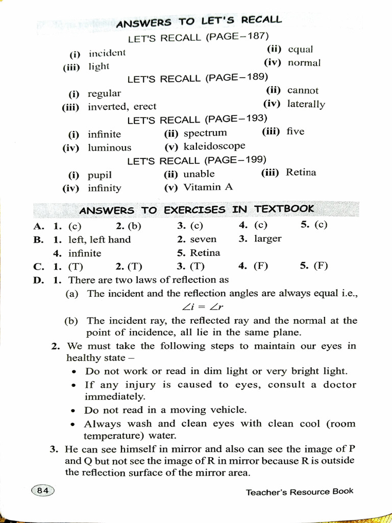 Class 8 Light | PDF