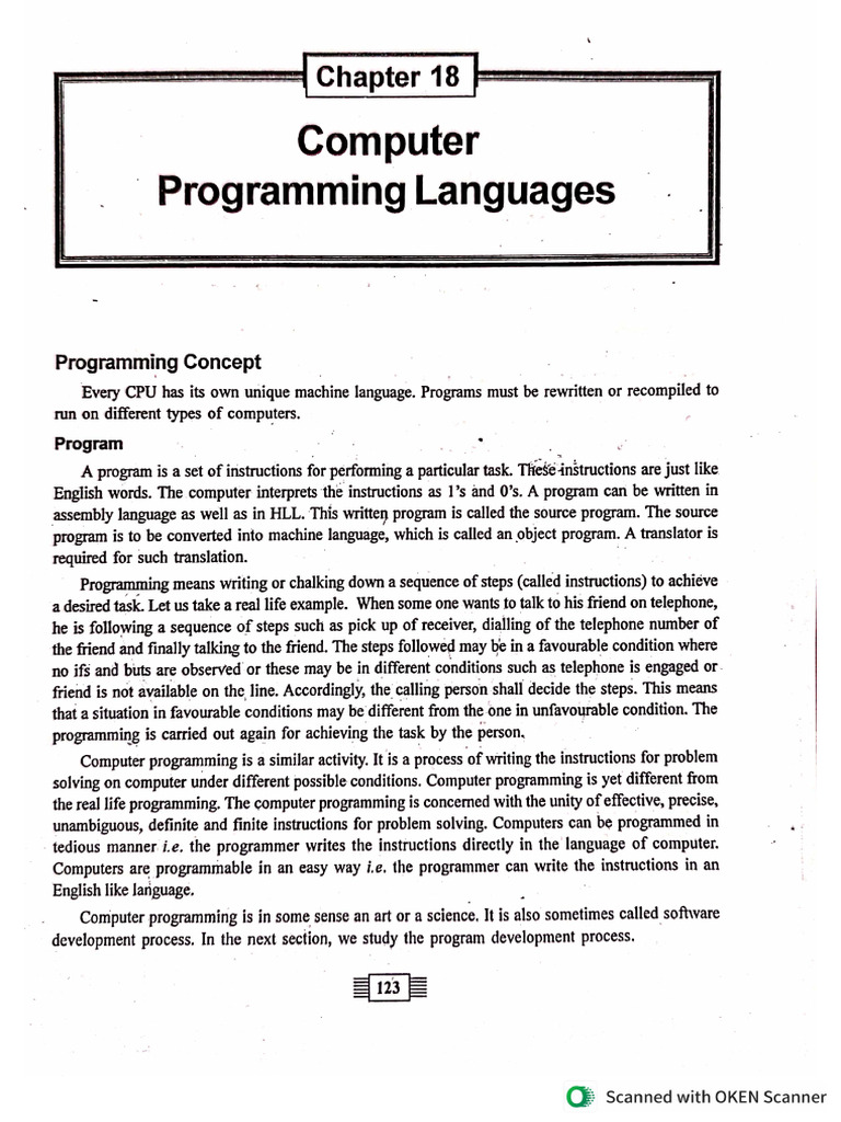 Programming Language | PDF
