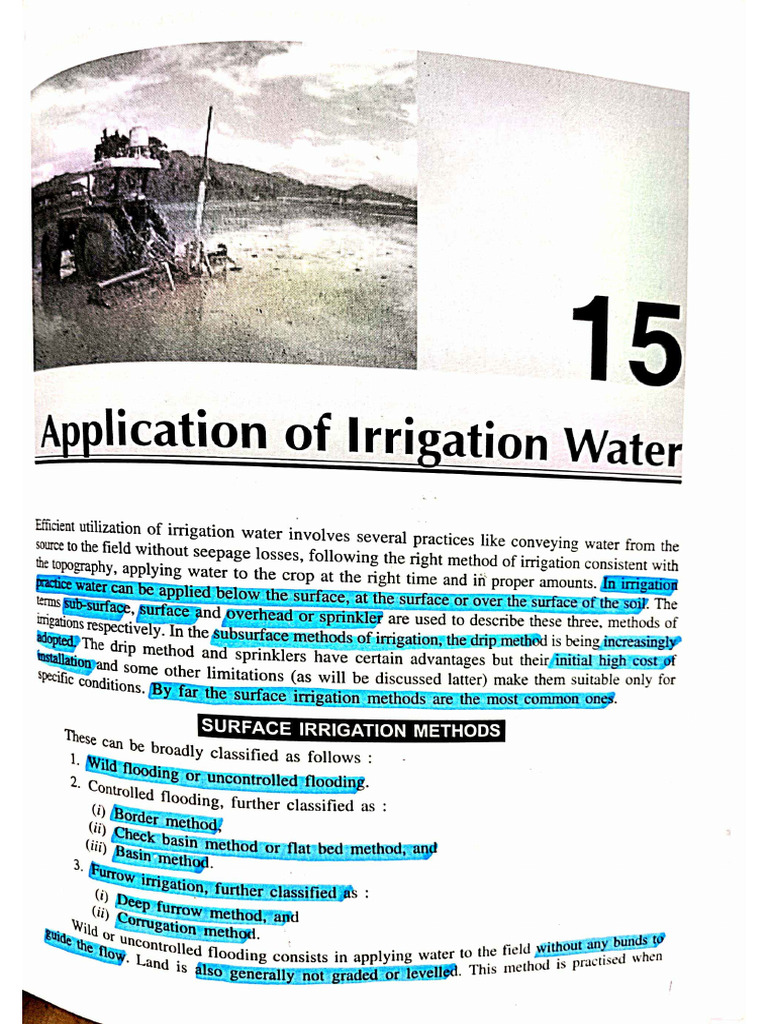 Cae. Irrigation | PDF