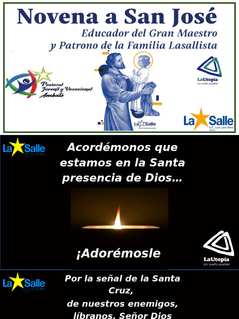 Pjv Novena San José Pjv | PDF | María, madre de Jesús | San José