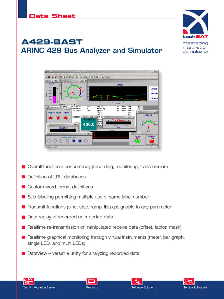 DS A429 Bast en - 1009 | PDF | Simulation | Databases
