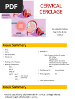 RCOG Guidelines on Cervical Cerclage | PDF | Preterm Birth | Pregnancy