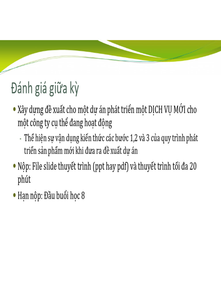 Buoi 6 HD Danh Gia Giua Ky | PDF