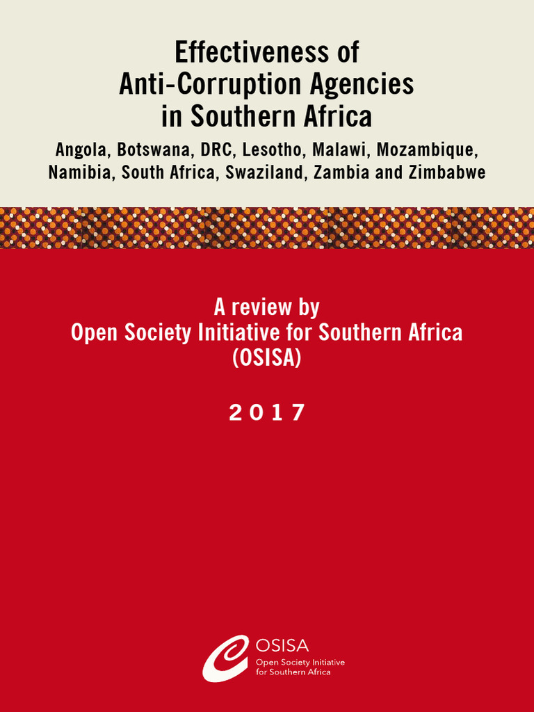 osisa_acc_text_29mar1130_web2 | PDF | Southern Africa | Corruption