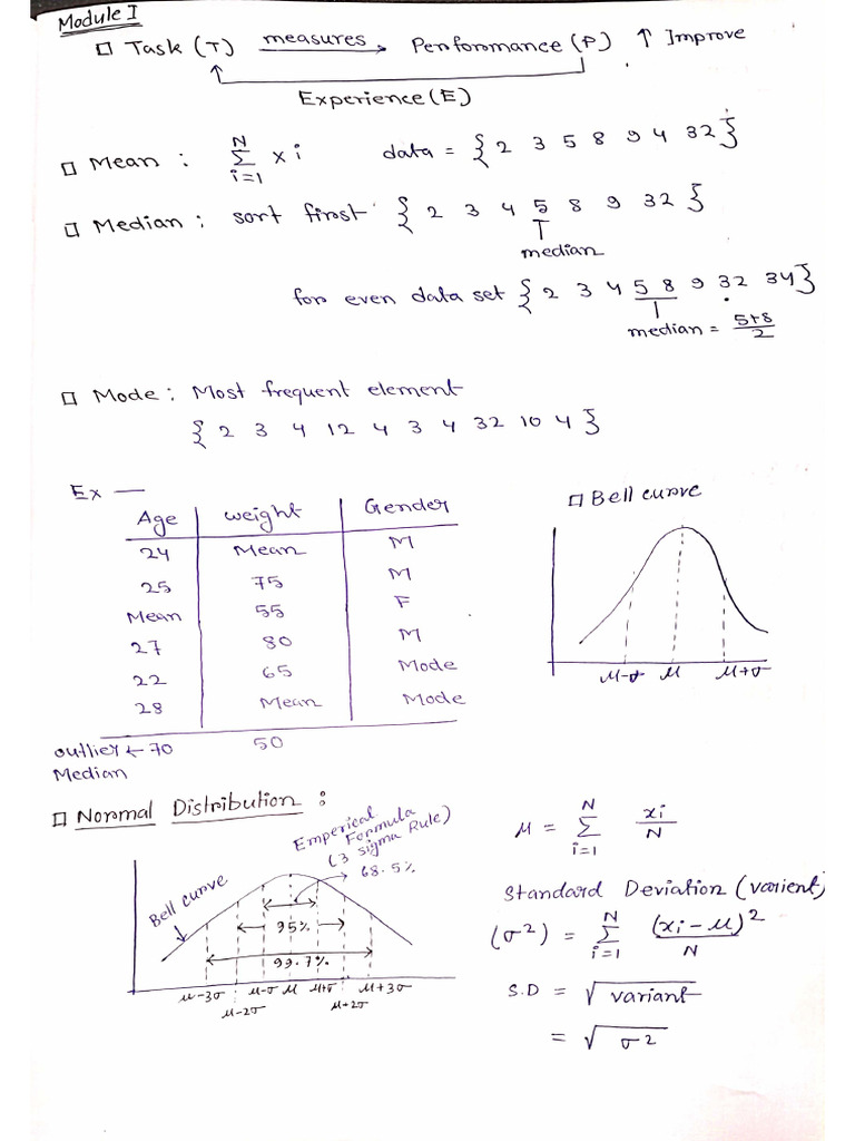 Machine Learning Notes | PDF