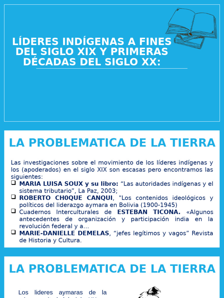 Líderes indígenas en Bolivia (s. XIX-XX) | PDF