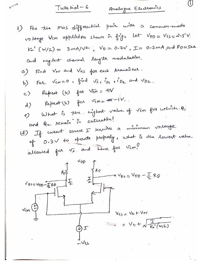 Tutorial 5 - Solutions | PDF