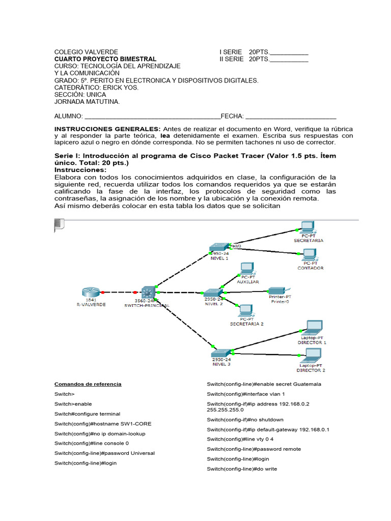 COMPUTACION 5TO ELECTRONICA | PDF | Conmutador de red | Protocolos de internet