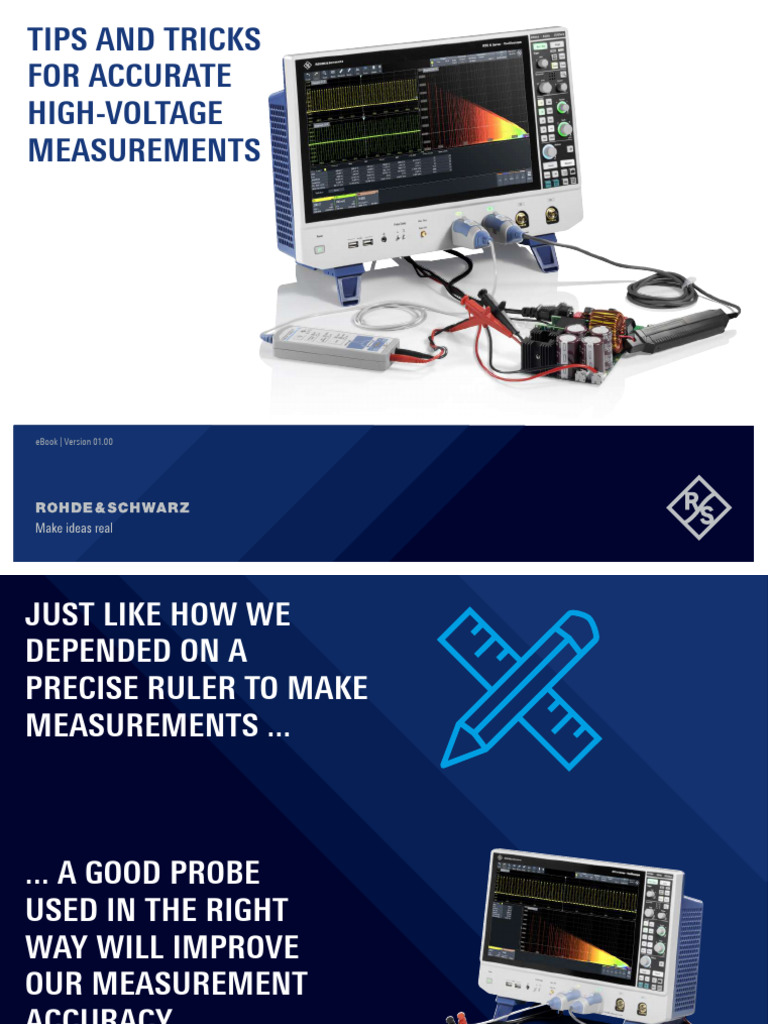 Tips and Tricks For Accurate High-Voltage Measurements | PDF | Computer ...