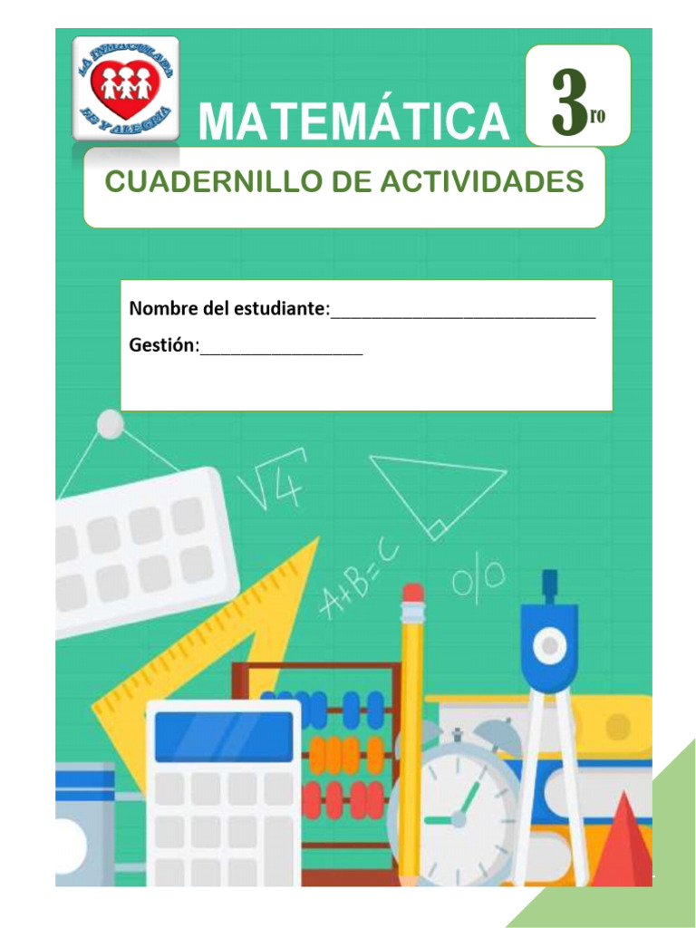 Cuaderno de Practicas 3ro | PDF | Matemáticas | Álgebra