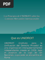 Principios UNIDROIT | PDF