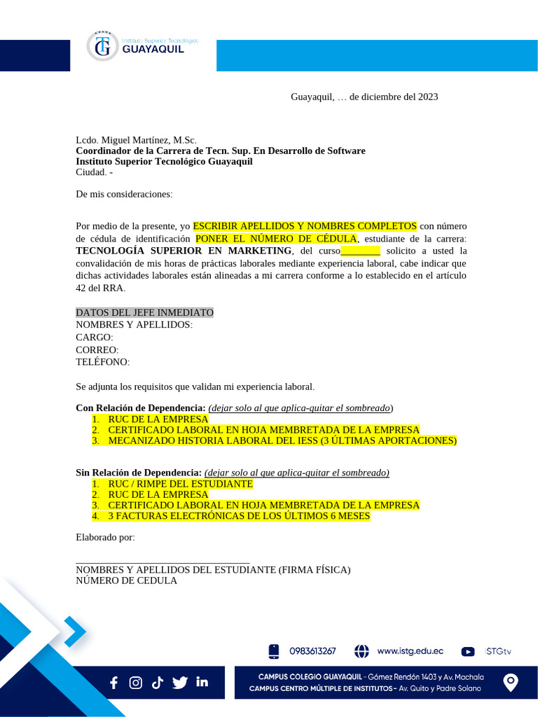 02 - Anexo D1 - Solicitud para Validar Horas de PPP y Vinculación | PDF