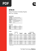 KTA19 | PDF | Cummins | Engines