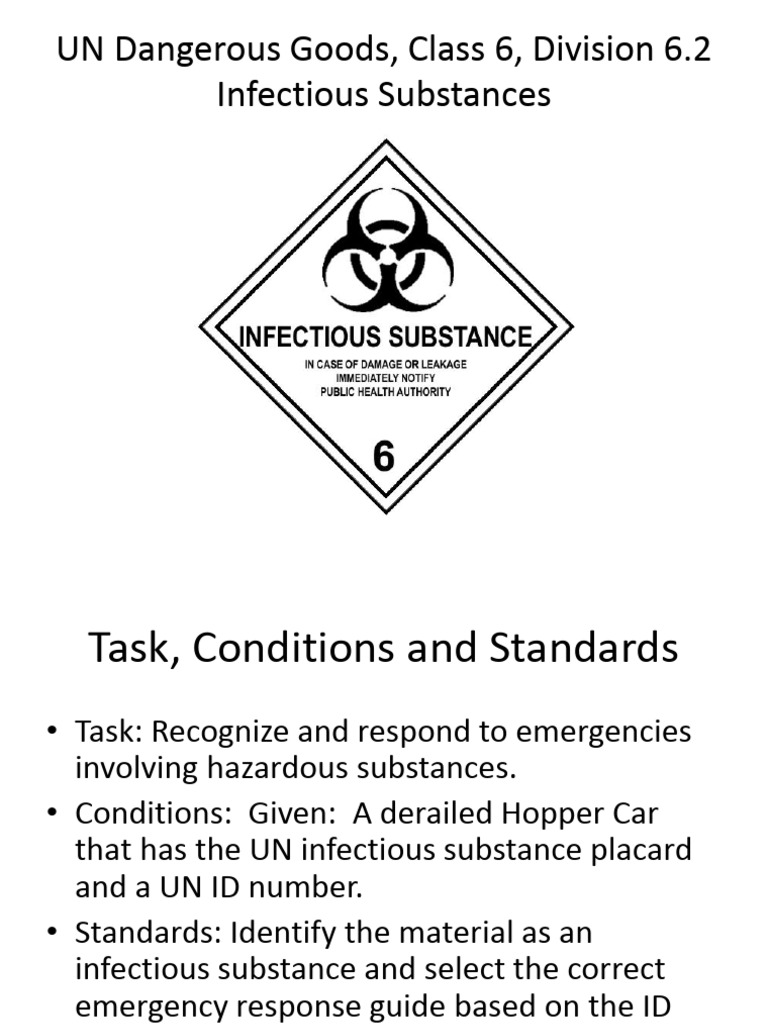 Emergency Response to Infectious Substances | PDF | Infection ...
