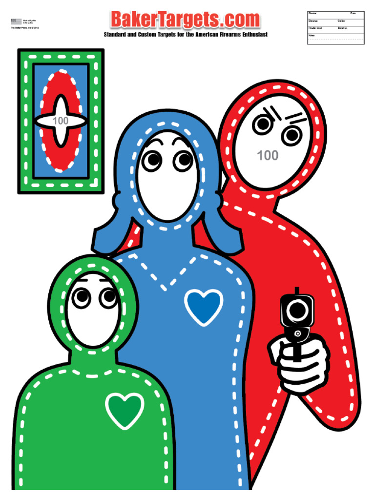 Hostage Situation Shooting Targets | PDF