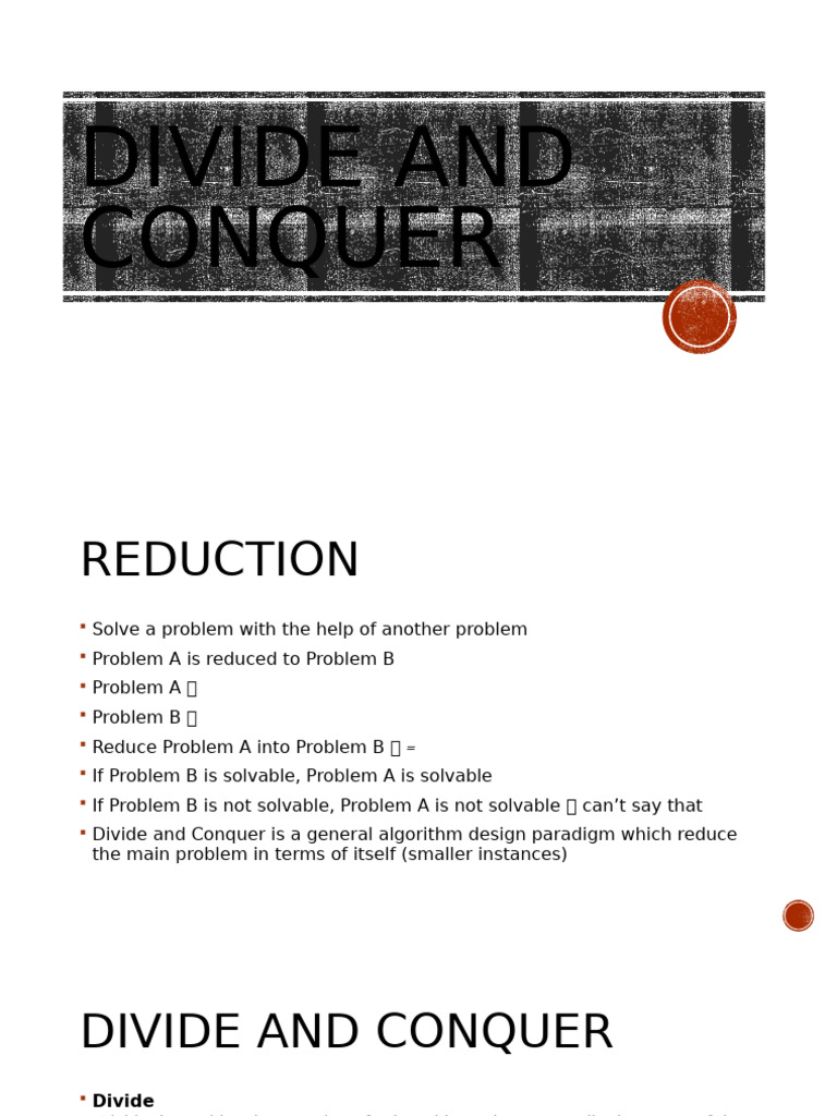 1.2 DividenConquer Annotated | PDF | Computer Programming | Applied ...
