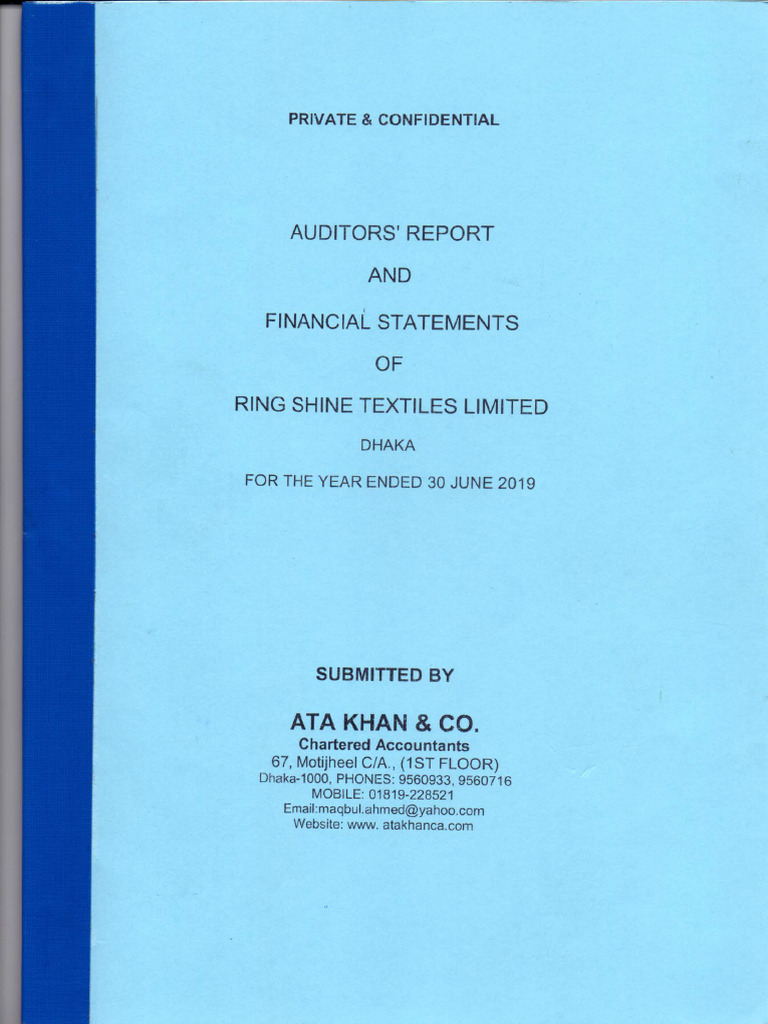 RSTL Acc 18 19 | PDF