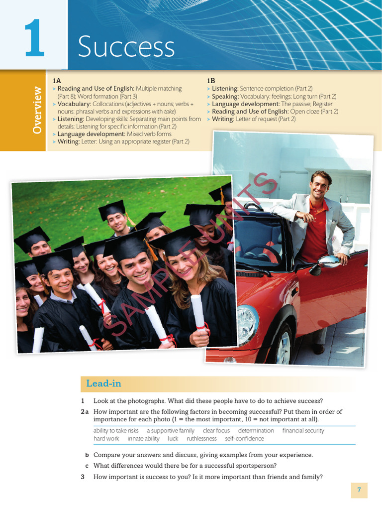 Advanced Expert Coursebook (1a) | PDF | English Language | Adjective