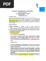 ENCUADRE (Ejemplo) | PDF | Salón de clases | Aprendizaje