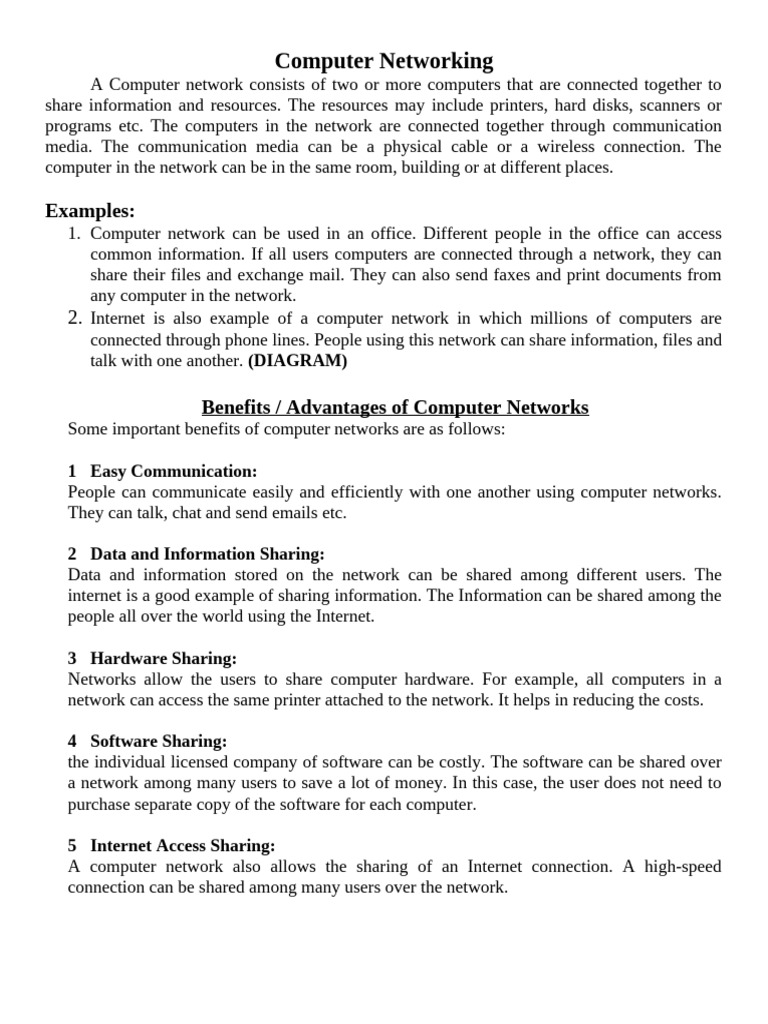 Computer Networking and Data Communication | PDF | Transmission Medium | Computer Network