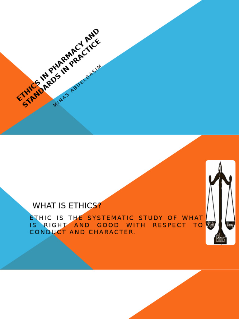 Pharmacy Ethics and Practice Standards | PDF | Pharmacy | Profession