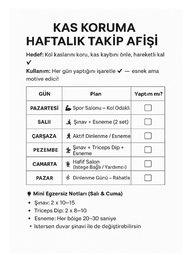 KAS KORU Takip Afisi DUZGUN | PDF