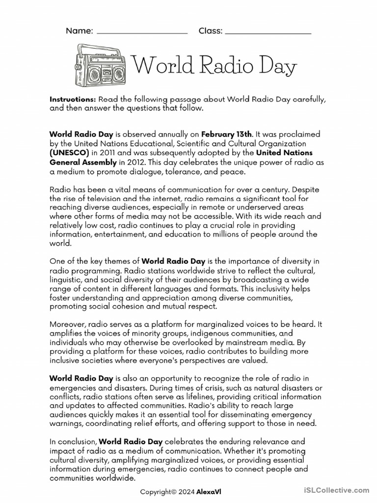 Reading Comprehension (Informational Text - Questions and Answers ...