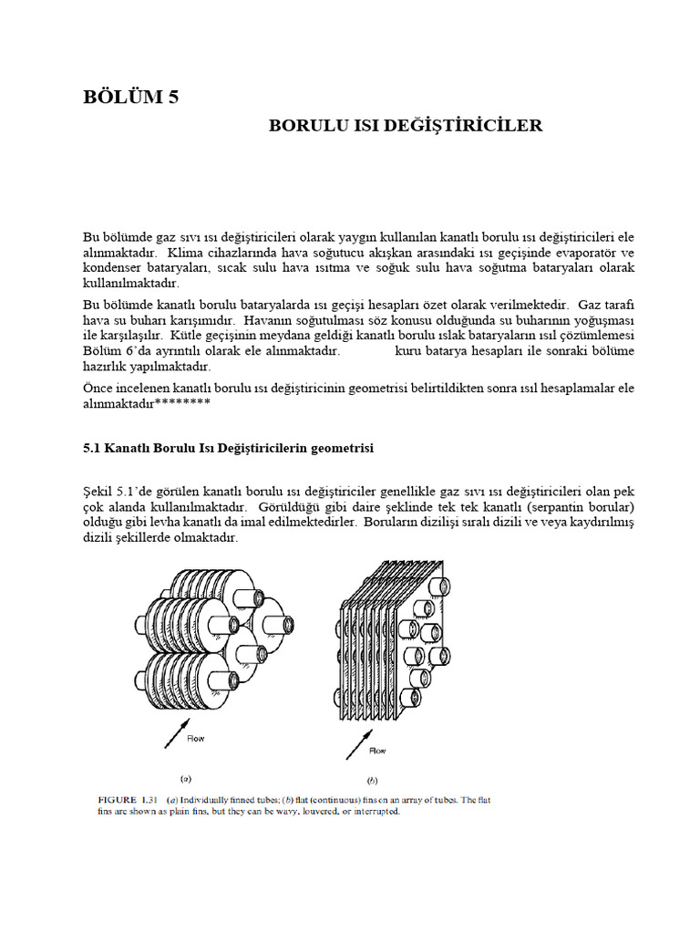 Bolum 5 Isi Degistiriciler (Kuru) | PDF