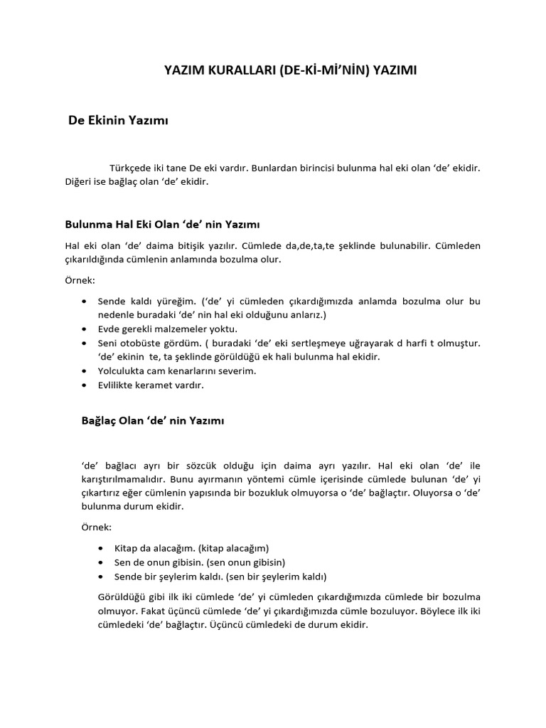 27-30 Nysan Yazim Kurallari | PDF