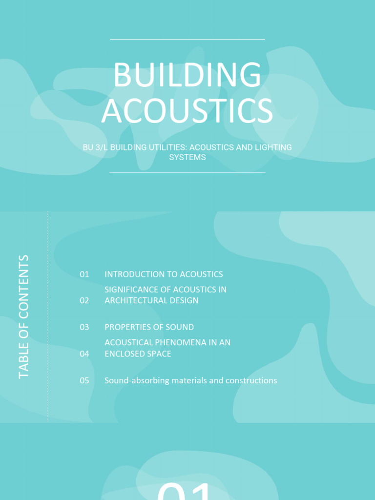 Architectural Acoustics | PDF | Planets | Acoustics