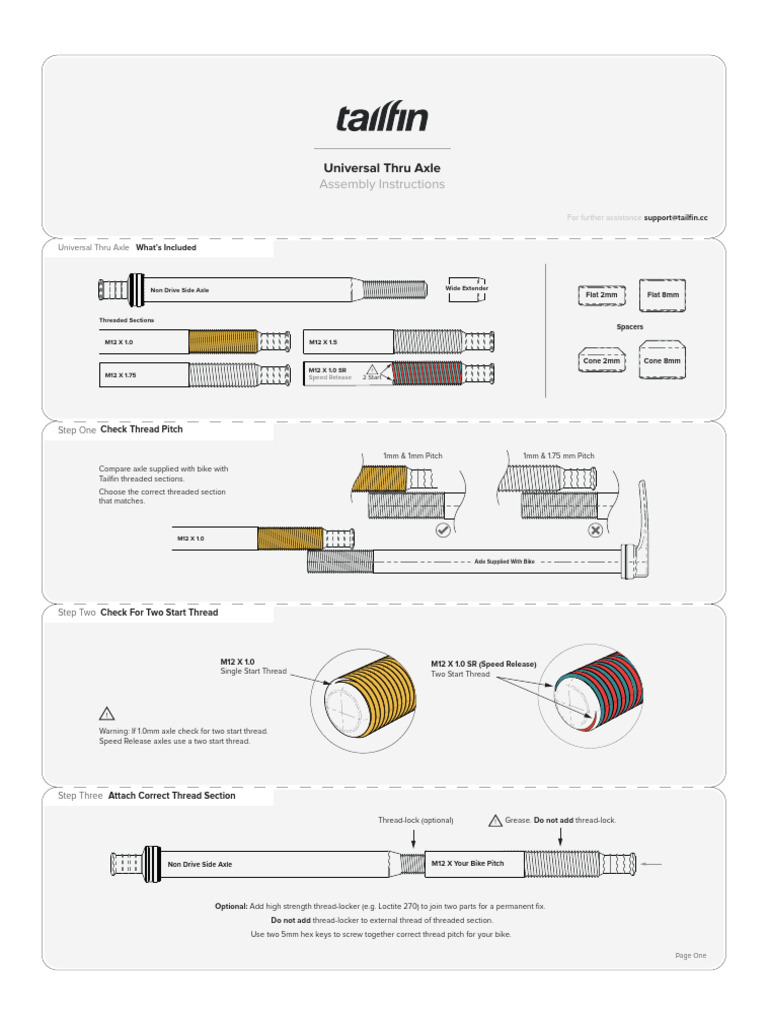 UNIVERSAL-THRU-AXLE-PACKING-LAYOUT_PRINT1-9b7x78 | PDF | Screw