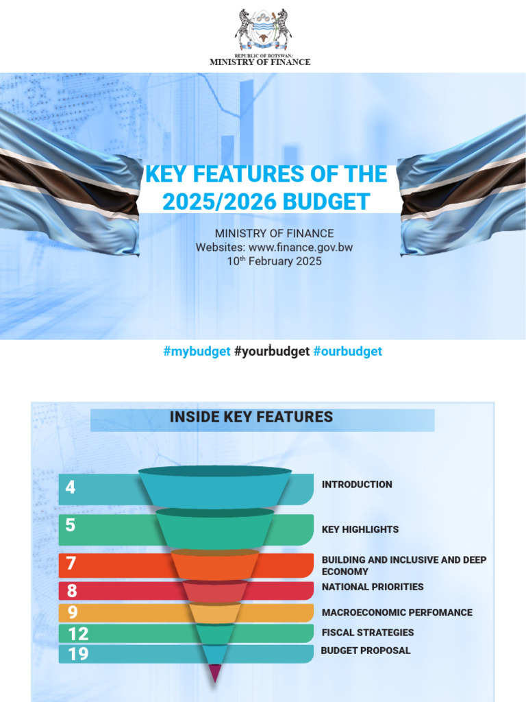 Key Features of Botswana's 2025/2026 Budget | PDF | Taxes | Value Added Tax