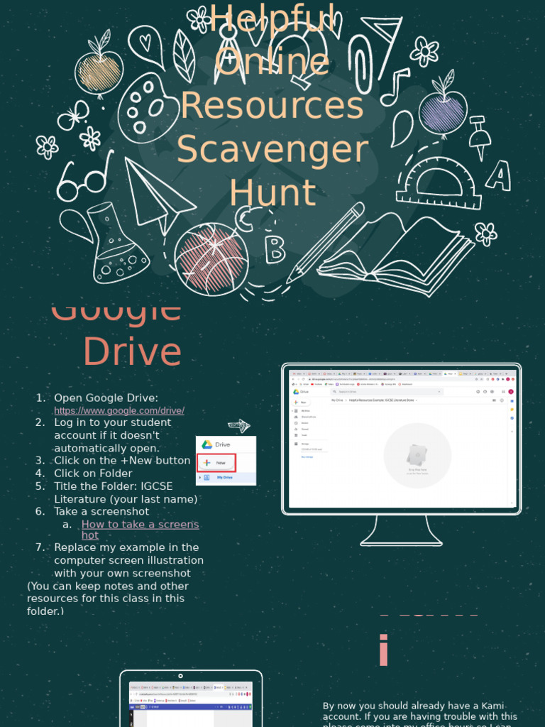 Helpful Online Resources Scavenger Hunt | PDF | Software | Computing