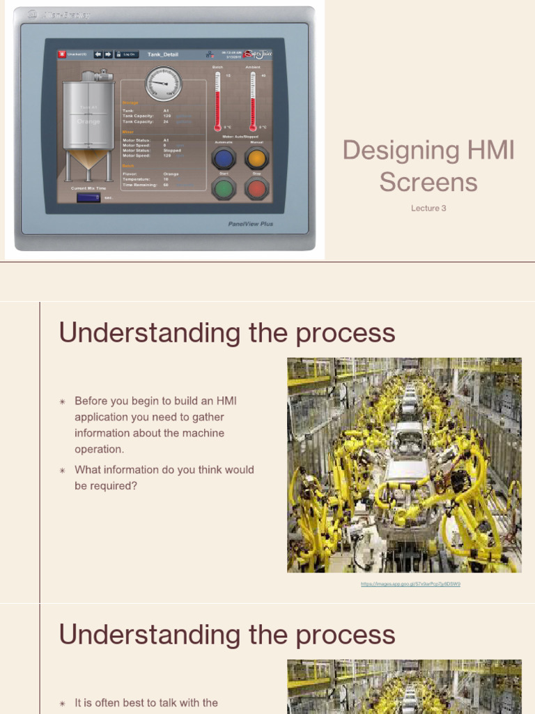Lecture 3 Design Parameters For HMI's | PDF | Color | Typefaces