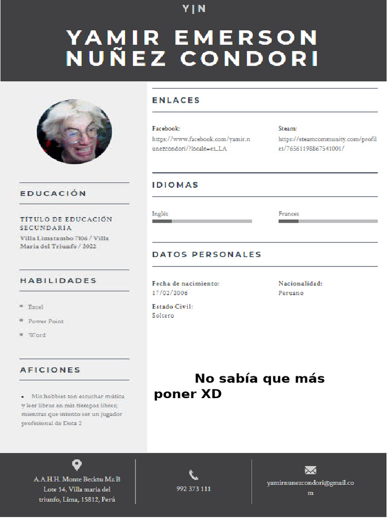 CV para Buscar Grupo | PDF