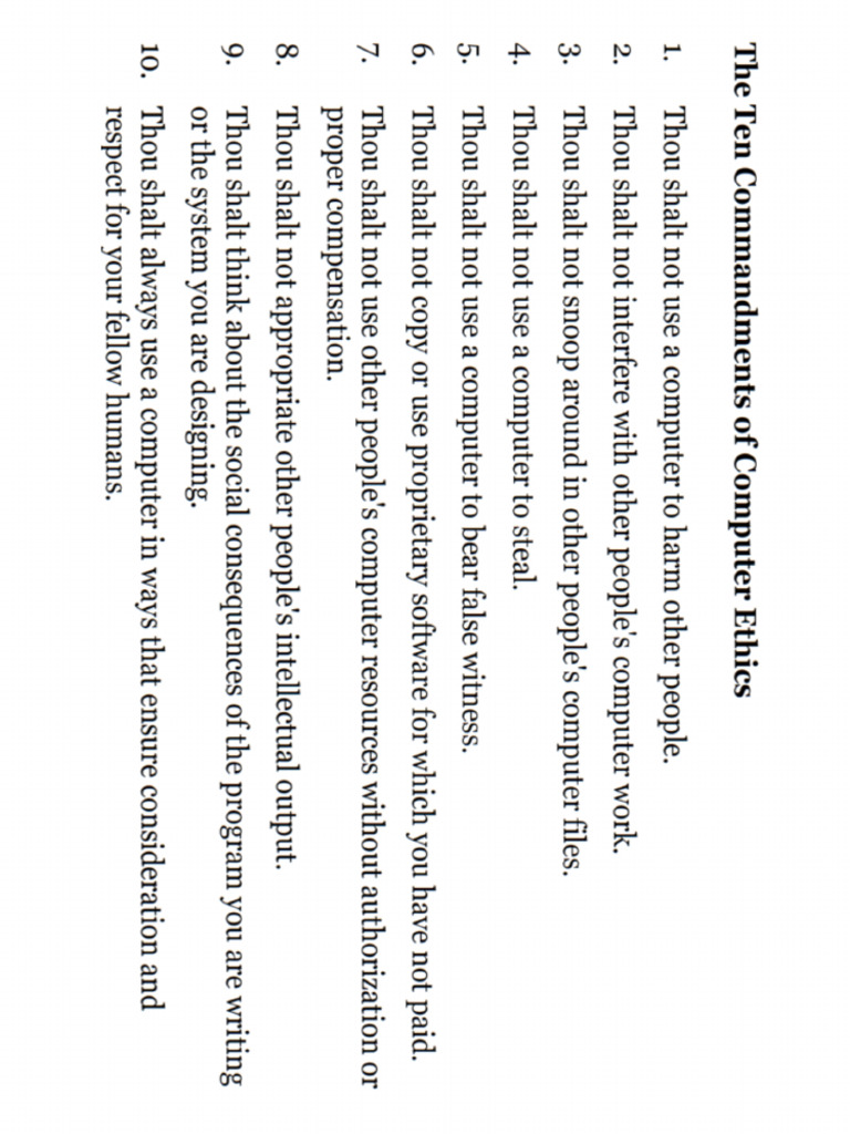 Ten Commandment | PDF