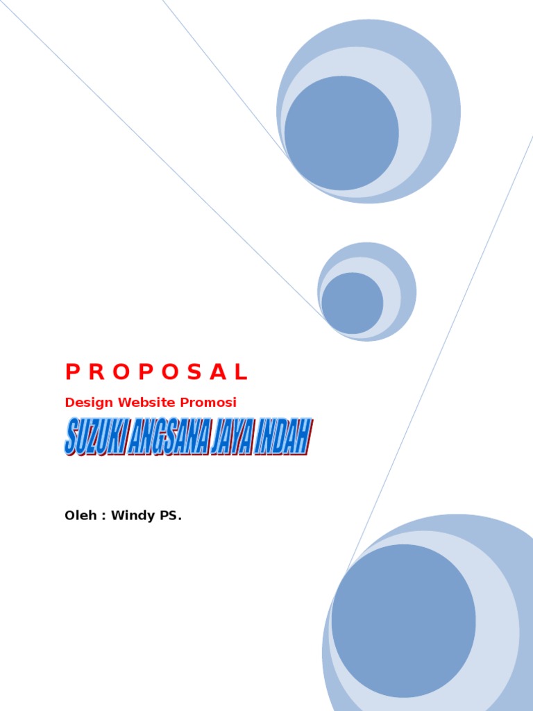 Proposal Pembuatan Website Promosi | PDF