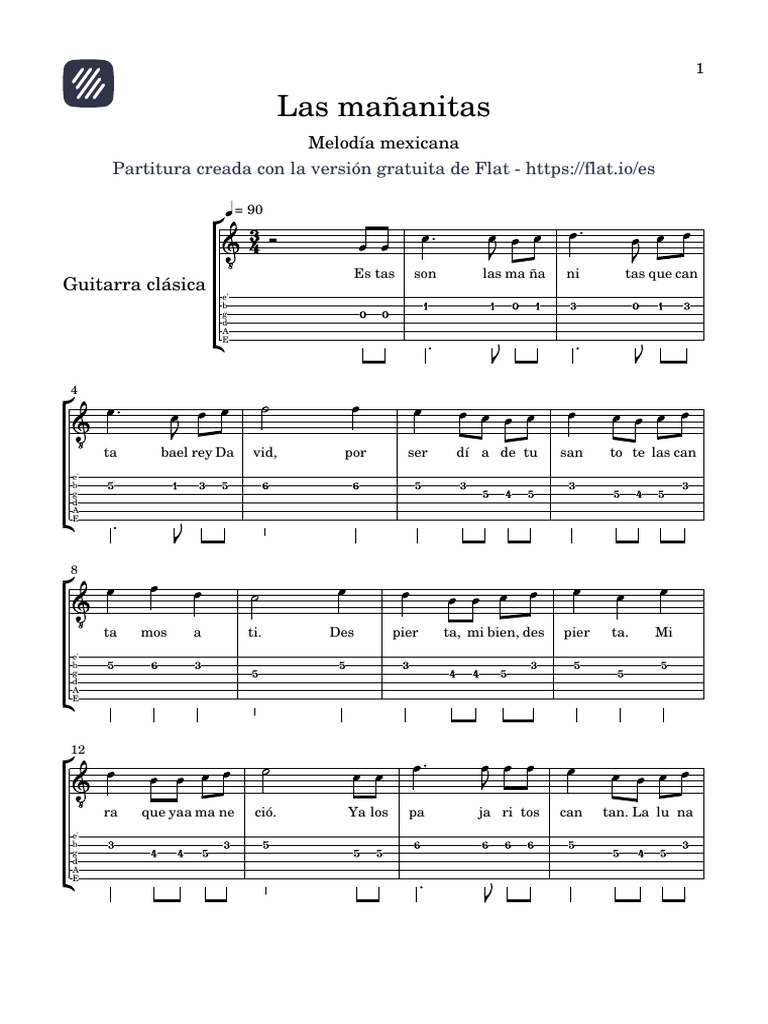 Las mañanitas | PDF