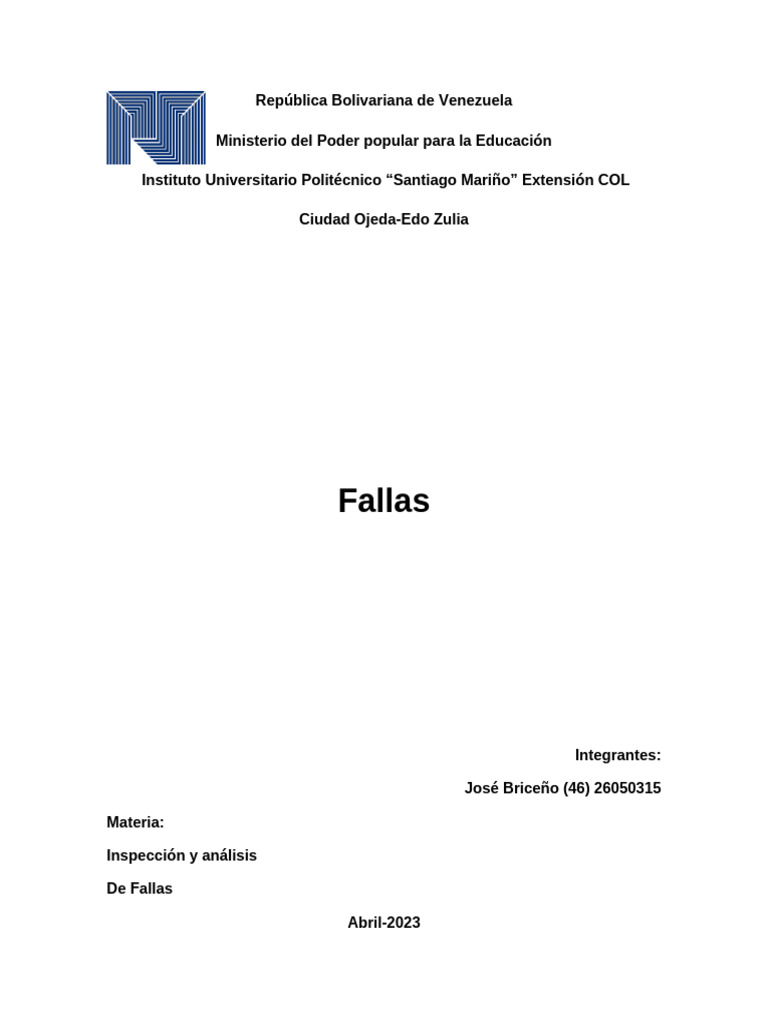 Fallas | PDF