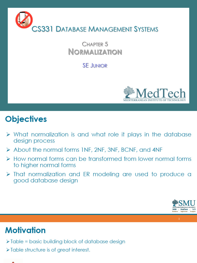 Database Normalization Explained | PDF | Computing | Data