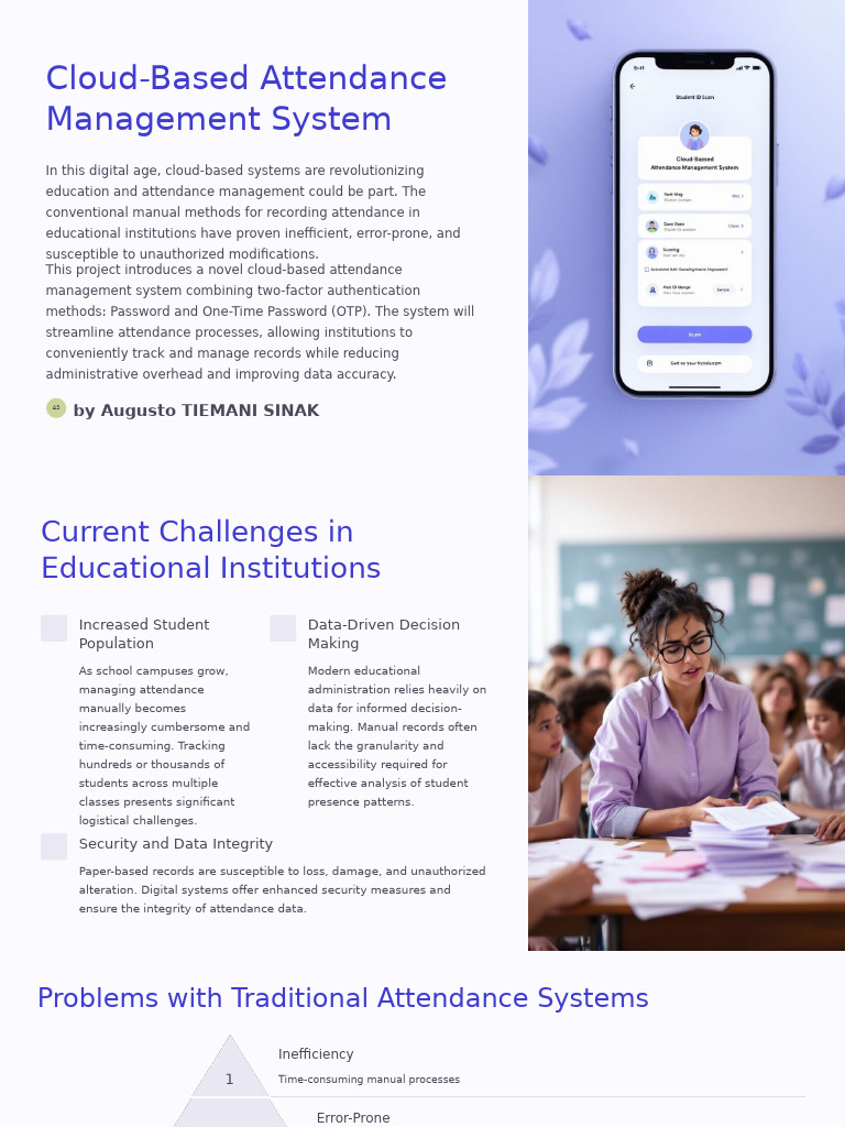 Cloud Based Attendance Management System (5) | PDF | Computer Security | Security