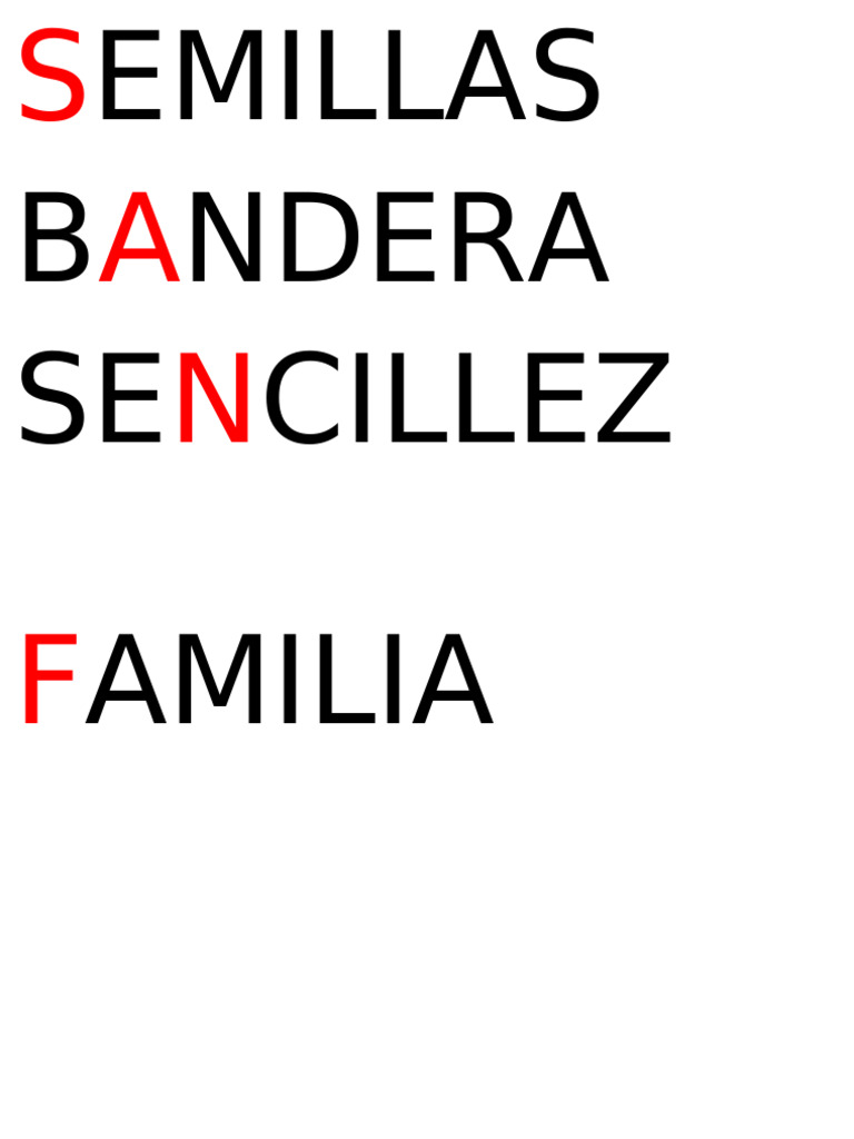 Acrostico Misa 6to | PDF