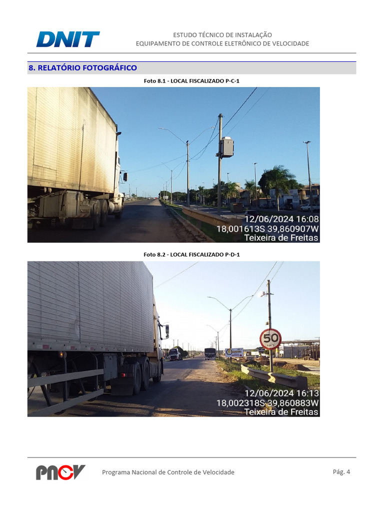 Fotos Radar-Fonte Dnit | PDF