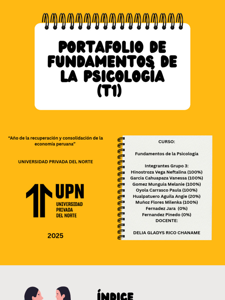 Portafolio de Fundamentos en Psicología | PDF | Sicología | Aprendizaje