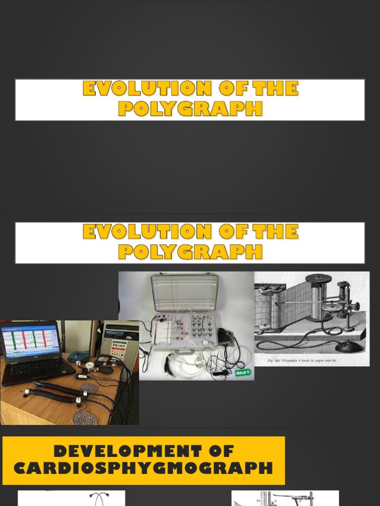 Evolution of The Polygraph | PDF | Polygraph | Hysteria
