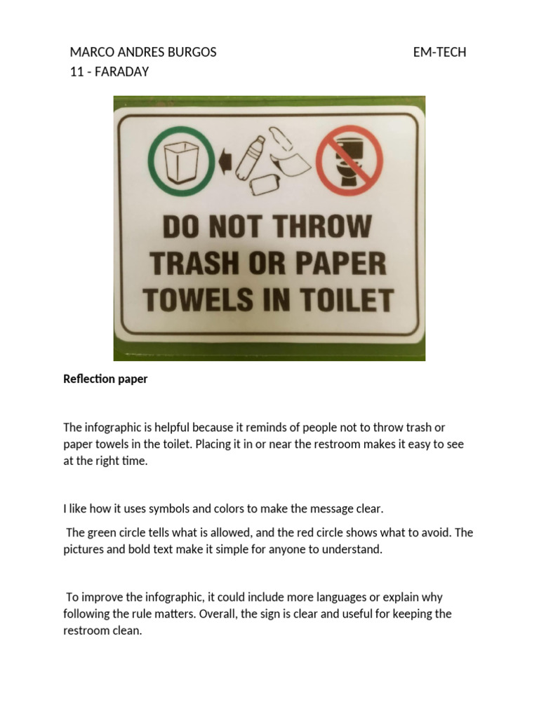 Effective Restroom Infographic Review | PDF