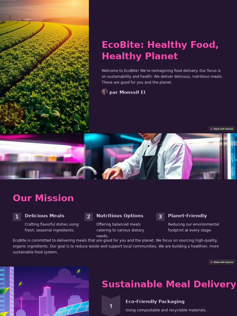 EcoBite Healthy Food Healthy Planet | PDF | Diet (Nutrition) | Diet ...