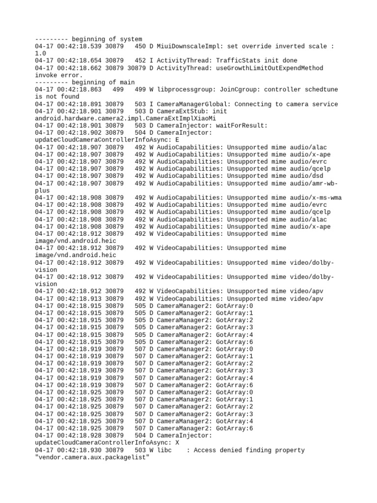 Log Cat 1744821738828 | PDF | Computing | Software Engineering