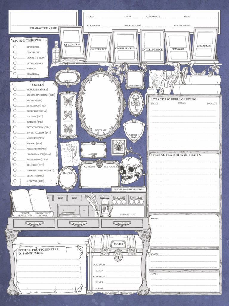 MATOWI-Character-sheets-fillable | PDF